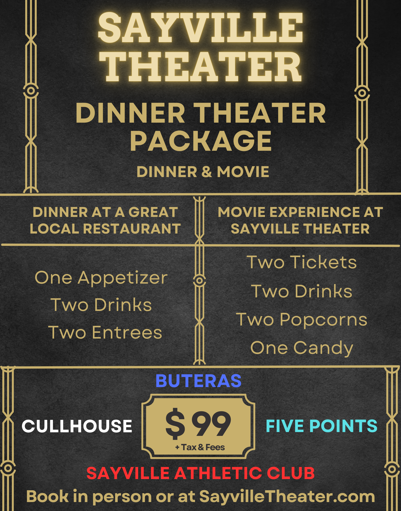 Dinner Theater - Sayville Theater
